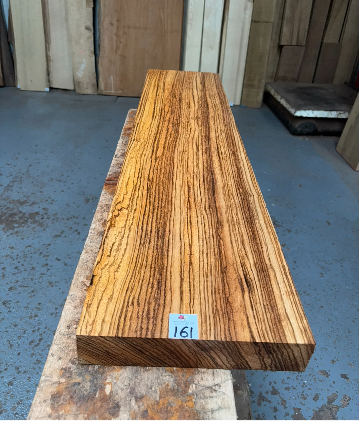 Zebrano 1060x240x51 mm ZL161 - Woodwise UK