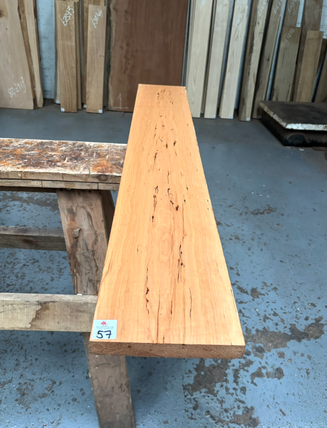 American Cherry 1275x195x26 mm ACS57 - Woodwise UK
