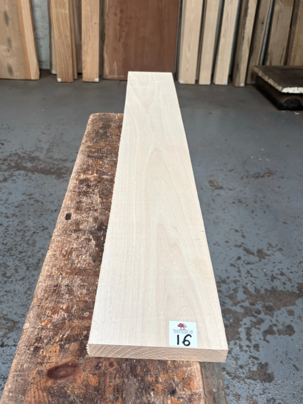 Maple 1005x145x23 mm M16 - Woodwise UK